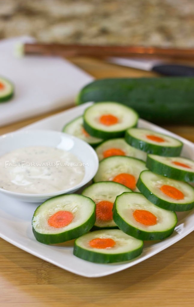 3 Super Fun and Easy Ways To Cut A Cucumber– Perfect for a party!! (fun ...