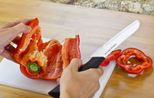 The Easiest Way To Cut A Bell Pepper – Fast Forward Fun